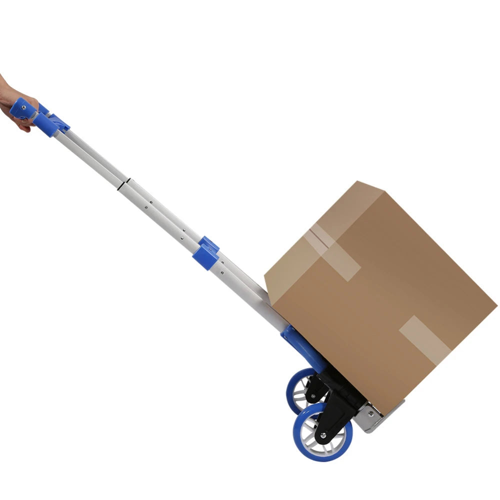 Foldable Hand Trolley, Aluminum Heavy Duty Luggage Trolley Hand Foldab ...