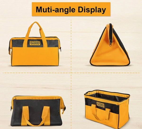 INGCO TOOL BAG 13" WITH 6 POCKETS – importedgear.pk