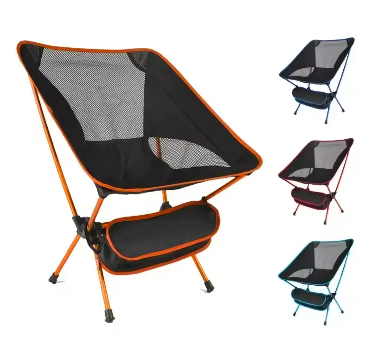 Tactical Outdoor Portable Folding Chair Beach Chairs for BBQ Travel Be ...